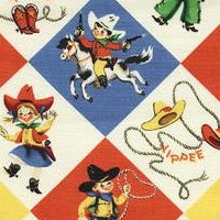 Michael Miller Yippee C-1486 (cowboys cowgirls and horses) – Fred the ...